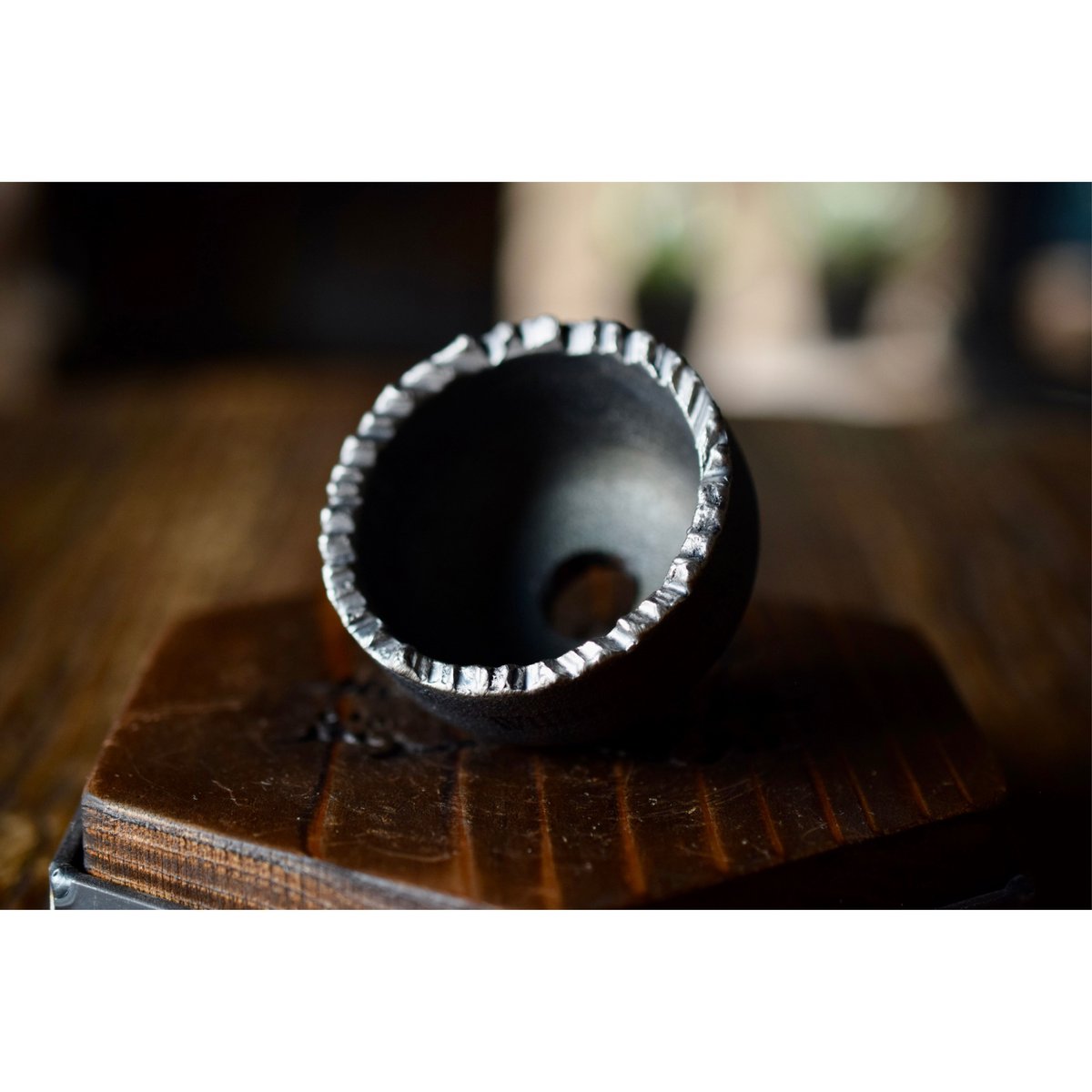 W.P Original Iron pot 穿豆 -SENZU- | Willing plant