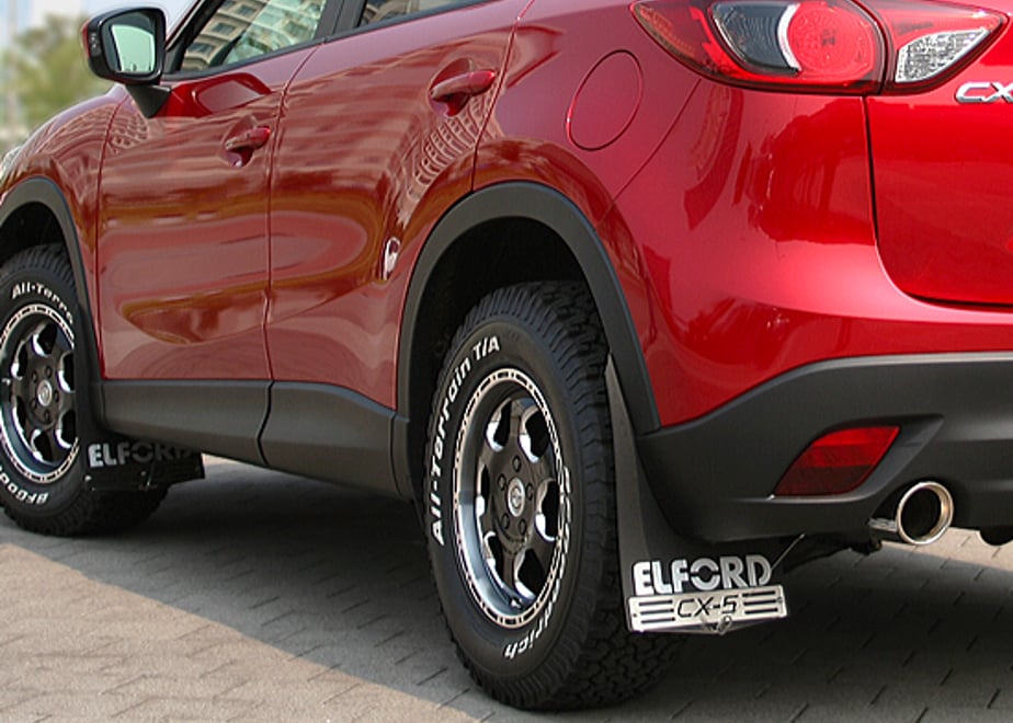 CX-5（KE系）専用マッドフラップ | Elford Online Shop