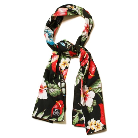 Stole "Tropical Black" / Made in Hawaii | ku-ha...