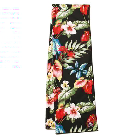 Stole "Tropical Black" / Made in Hawaii | ku-ha...