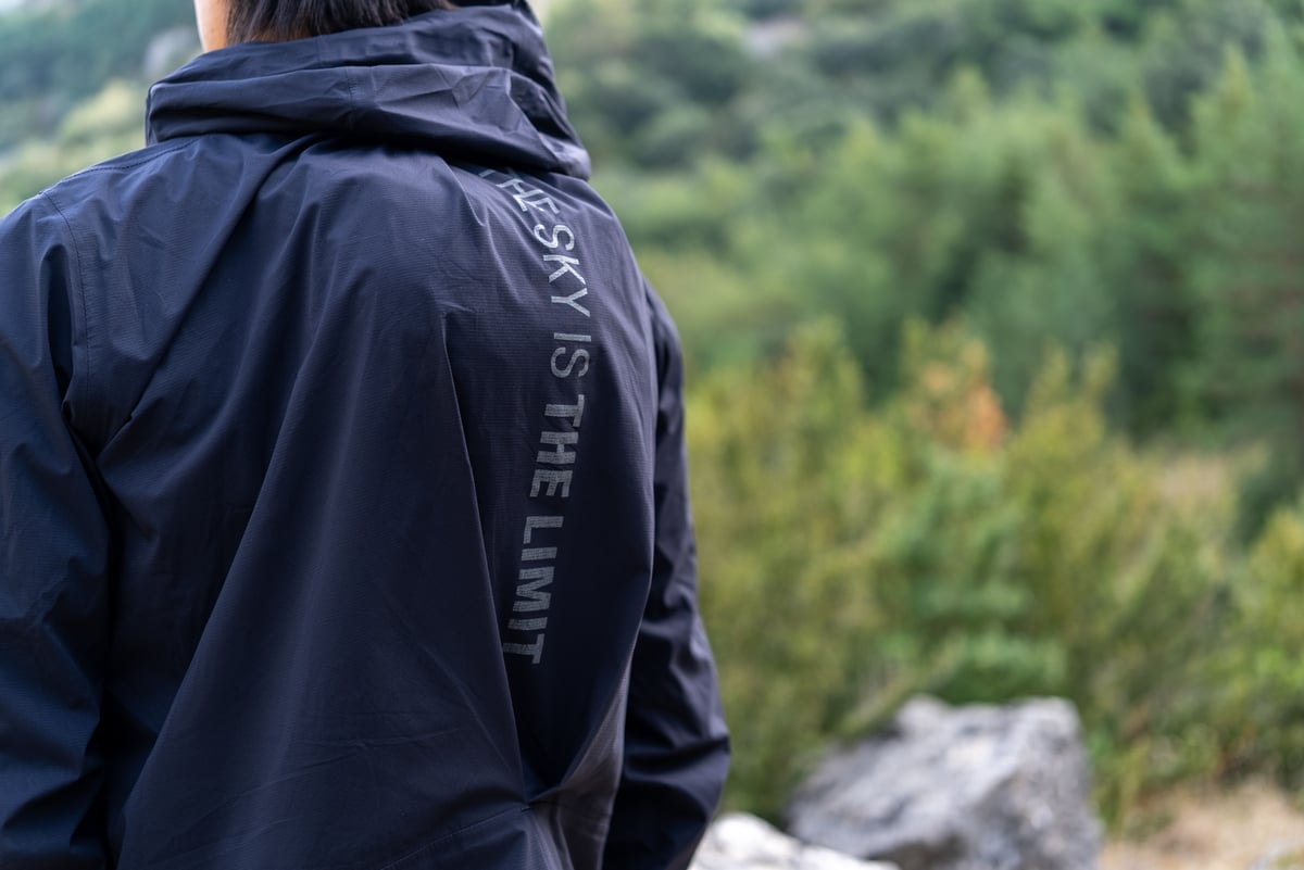 PERTEX® SHIELD AIR Hawk Jacket Black×Inaho Gold...