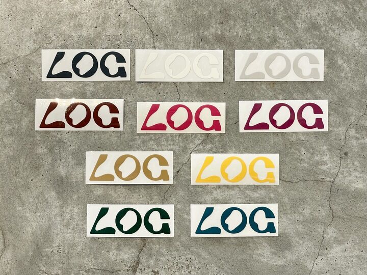 【LOG】Cutting Sticker S | LOGGERS Gear Supply