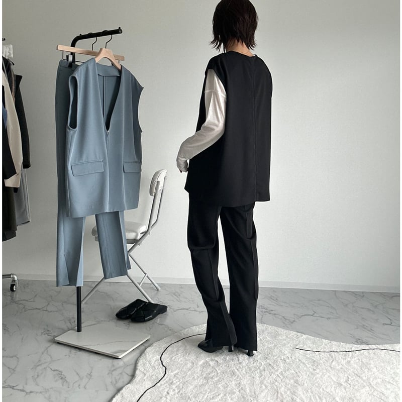zip gilet【K1-241133】 | kizuki zip gilet【K1-241133】 | kizuki