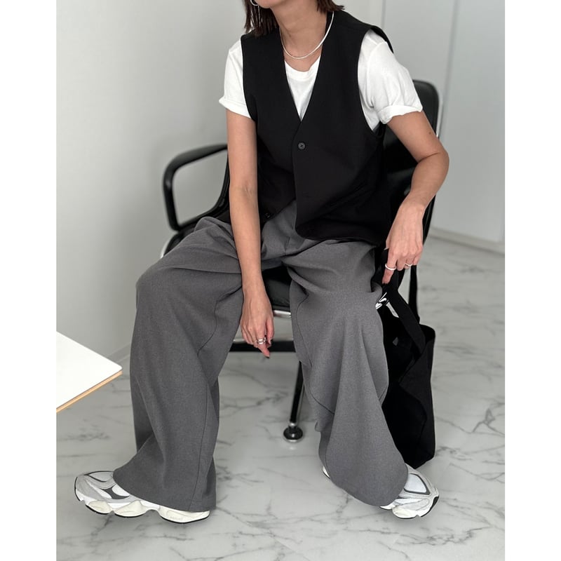 wide trousers【K2-24433】 | kizuki wide trousers【K2-24433】 | kizuki