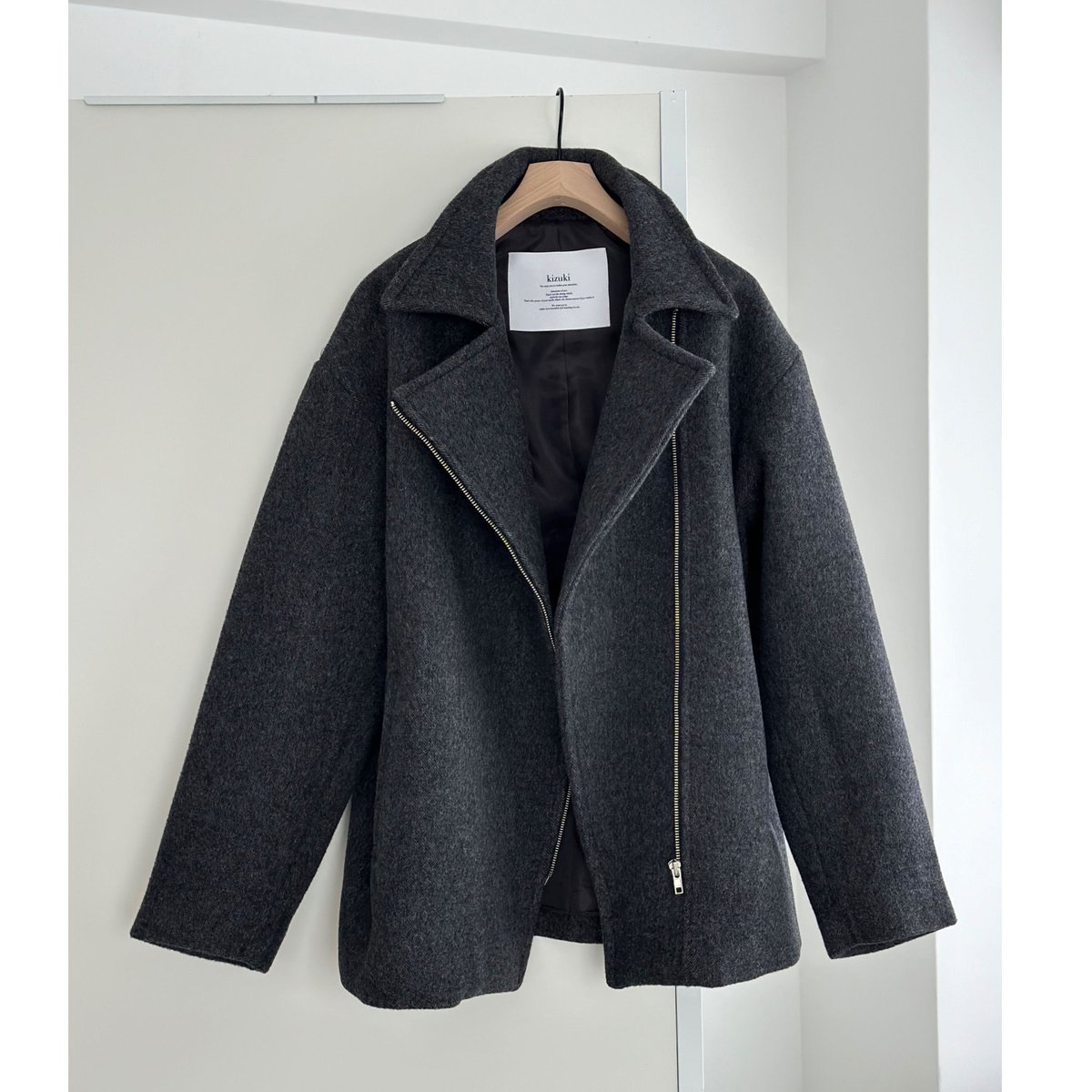 wool middle coat【K2-23426】 | kizuki wool middle coat【K2-23426】 | kizuki