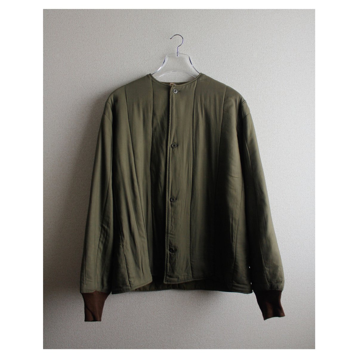 Czech army M-60 crew neck liner jacket / チェコ軍M6...