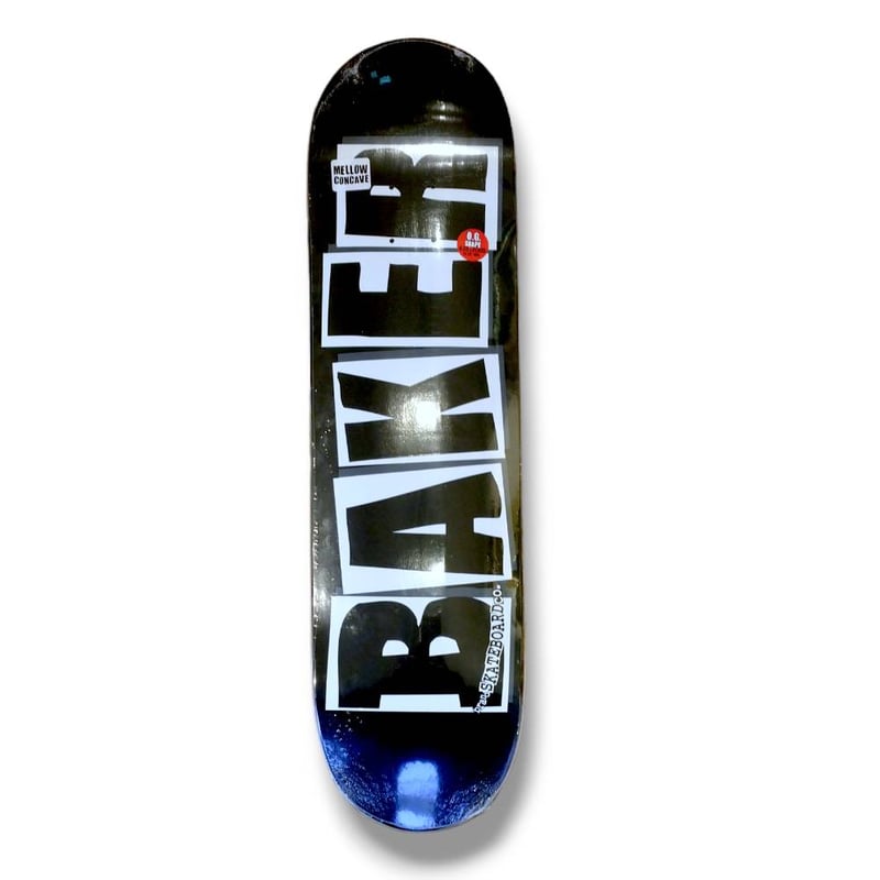 BAKER BRAND LOGO DECK BLACK 8.25 | FLAME STORE BAKER BRAND LOGO DECK BLACK 8.25 | FLAME STORE