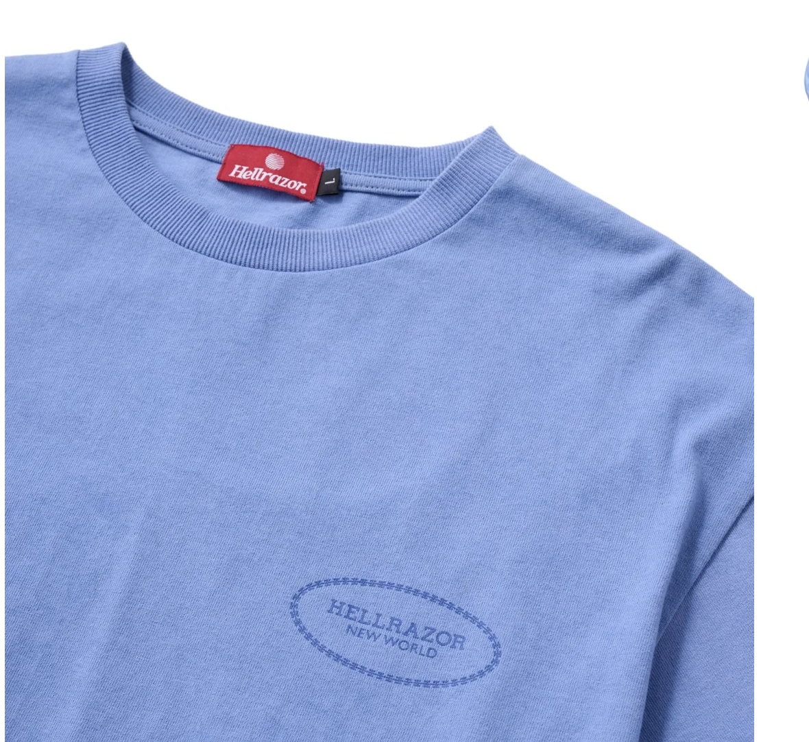 HELLRAZOR WARDEN LOGO L/S SHIRT Slate Blue | FL...