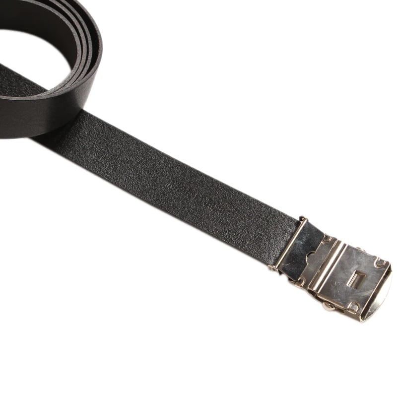 HELLRAZOR LOGO LEATHER BELT WITH BOX BLACK | FL HELLRAZOR LOGO LEATHER BELT WITH BOX BLACK | FL