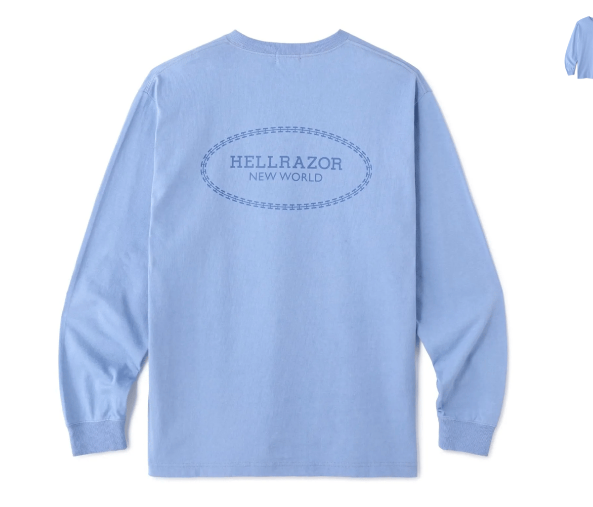HELLRAZOR WARDEN LOGO L/S SHIRT Slate Blue | FL...
