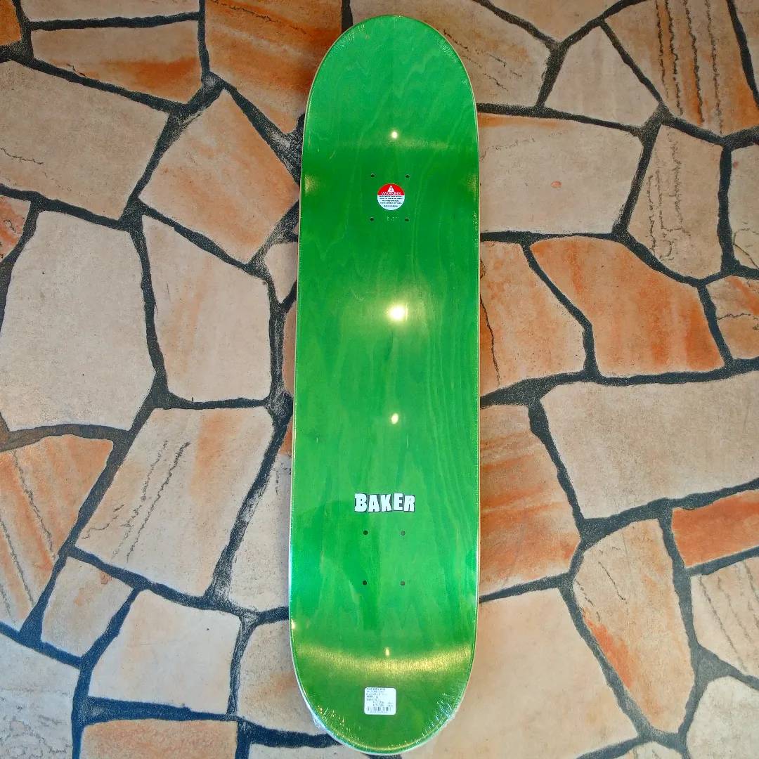 BAKER BRAND LOGO DECK BLACK 8.25 | FLAME STORE BAKER BRAND LOGO DECK BLACK 8.25 | FLAME STORE