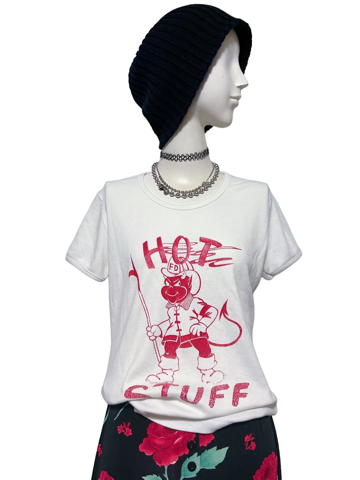 2407116 Vintage Fun-Tees USA 90s HOT STUFF ショート...