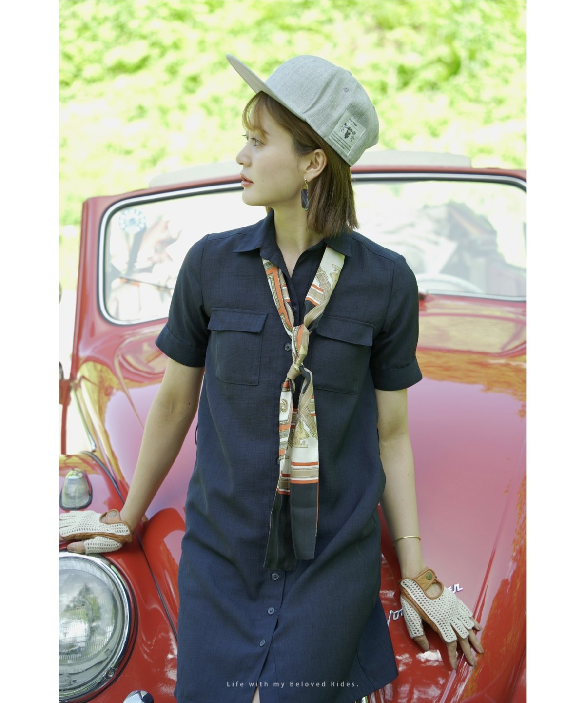 2nd Flat cap ゆったり愛車のある暮らしキャップ | 愛車のある暮らし 公式ストア