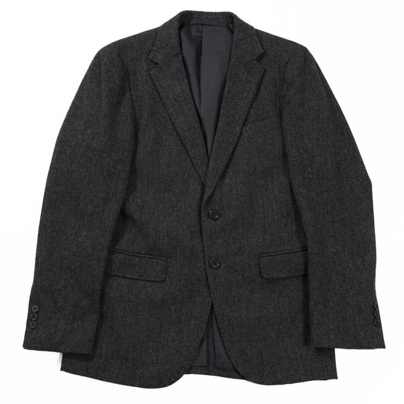 UNITED ARROWS チャコールグレー 春 ツイード風ジャケット S RU UNITED ARROWS チャコールグレー 春 ツイード風ジャケット S RU