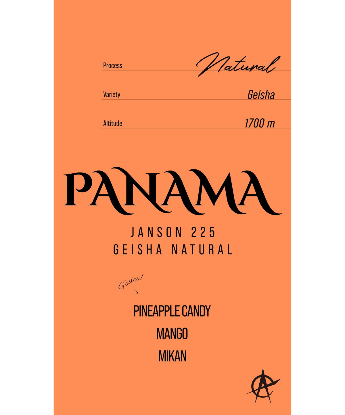 Panama Janson 225, Geisha - Natural | acid coffee