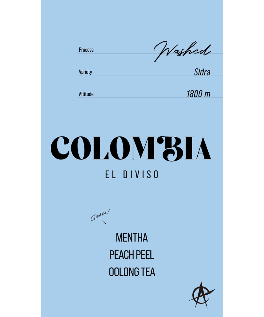 Colombia El Diviso Sidra Washed | acid coffee