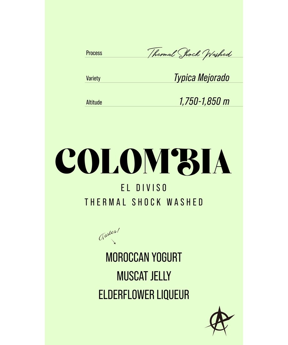Colombia El Diviso, Typica Mejorado - Thermal S...