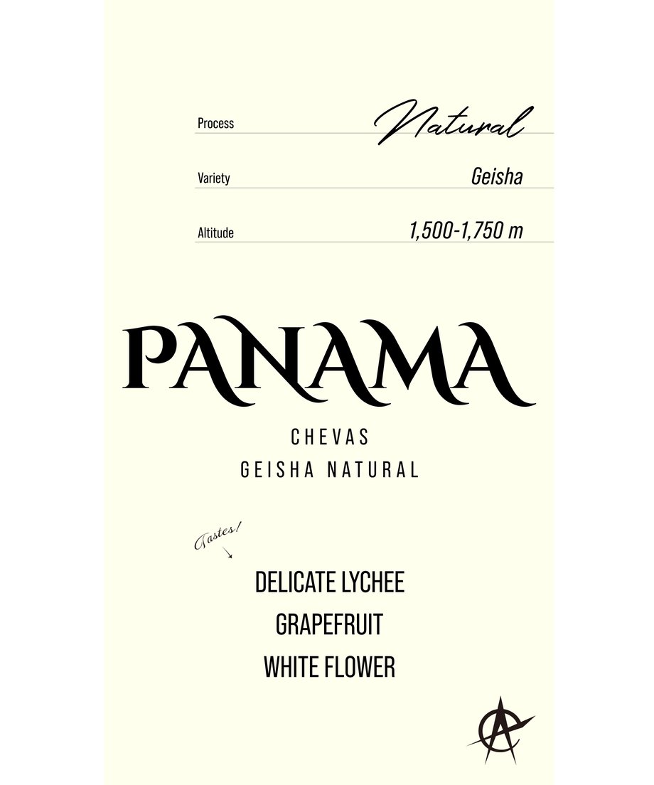 Panama Chevas, Geisha - Natural | acid coffee