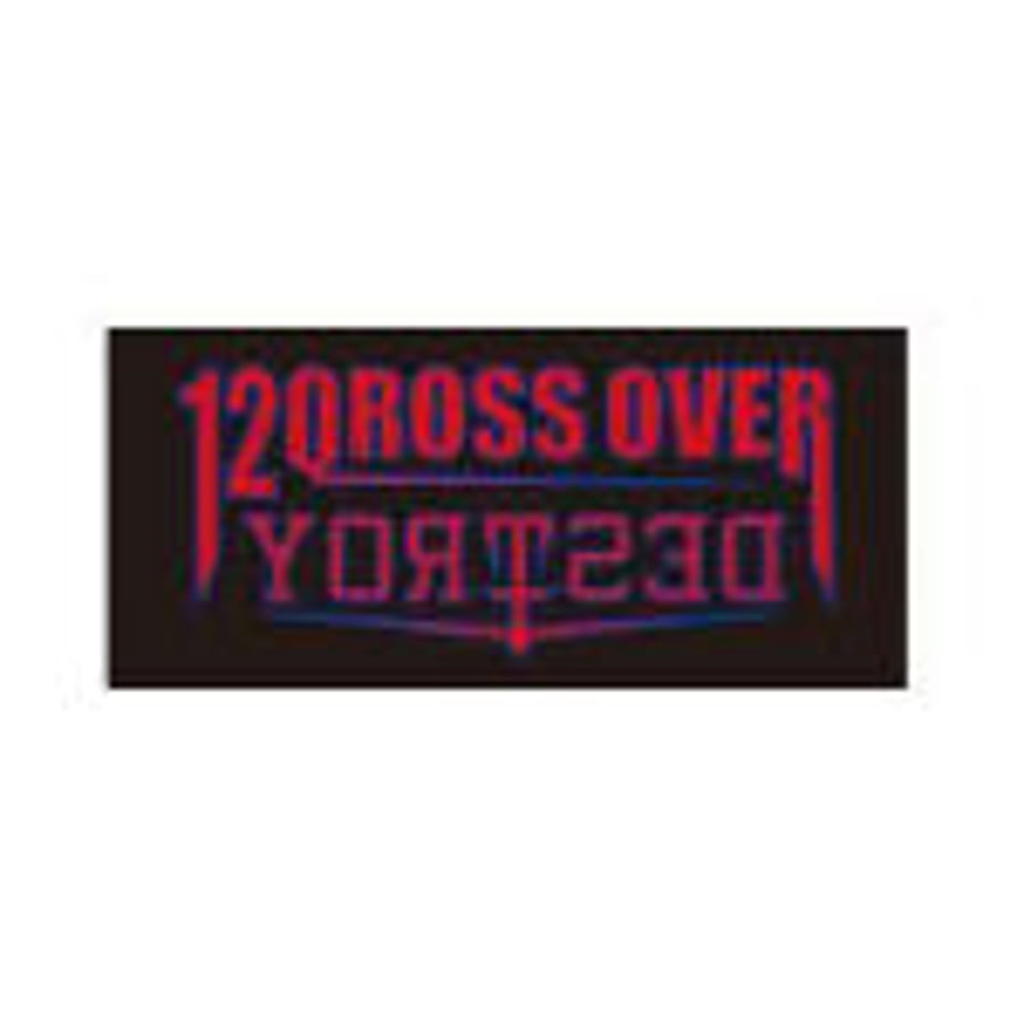 BOX LOGO type3 (blue/red) sticker | WEB STORE