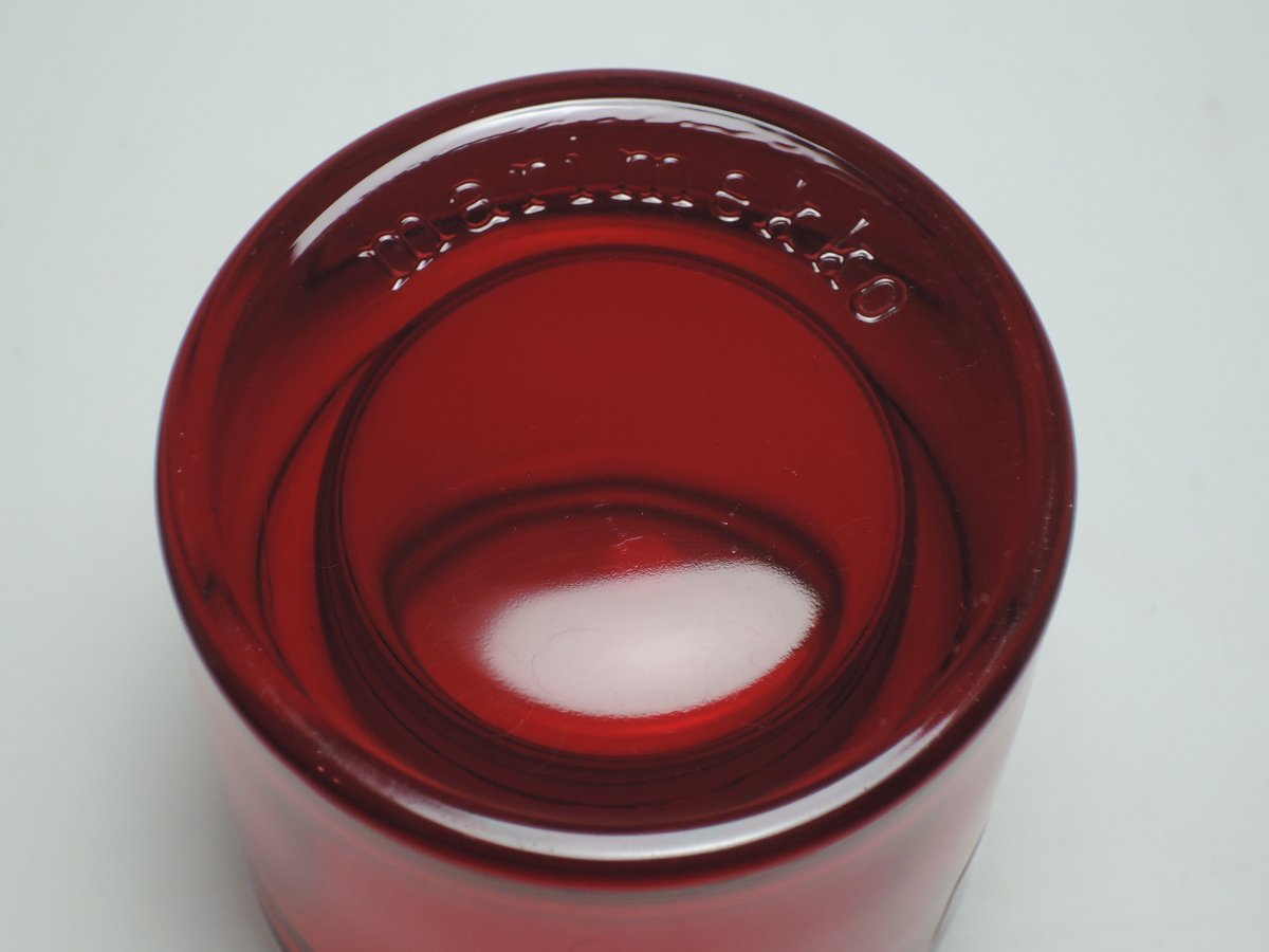 旧ロゴ】 廃番 レッド 赤 イッタラ キビ キャンドルホルダー 旧ロゴ】 廃番 レッド 赤 イッタラ キビ キャンドルホルダー