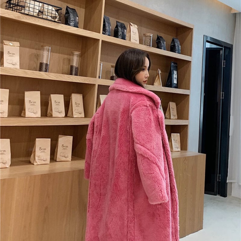 カラバリ豊富♡ロングもこもこベアコート | HANNA CLOSET online カラバリ豊富♡ロングもこもこベアコート | HANNA CLOSET online