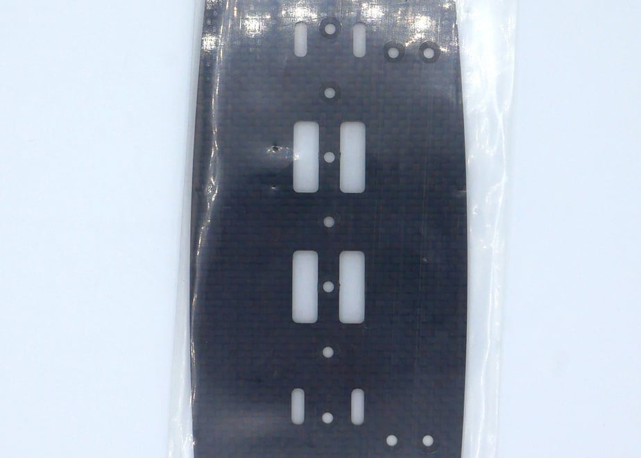 3Racing SAK-C104/V3 MAIN GRAPHITE CHASSIS FOR 3...