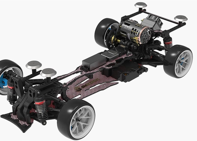 3RACING Sakura D6 Sport Carbon Graphite Version 3RACING Sakura D6 Sport Carbon Graphite Version