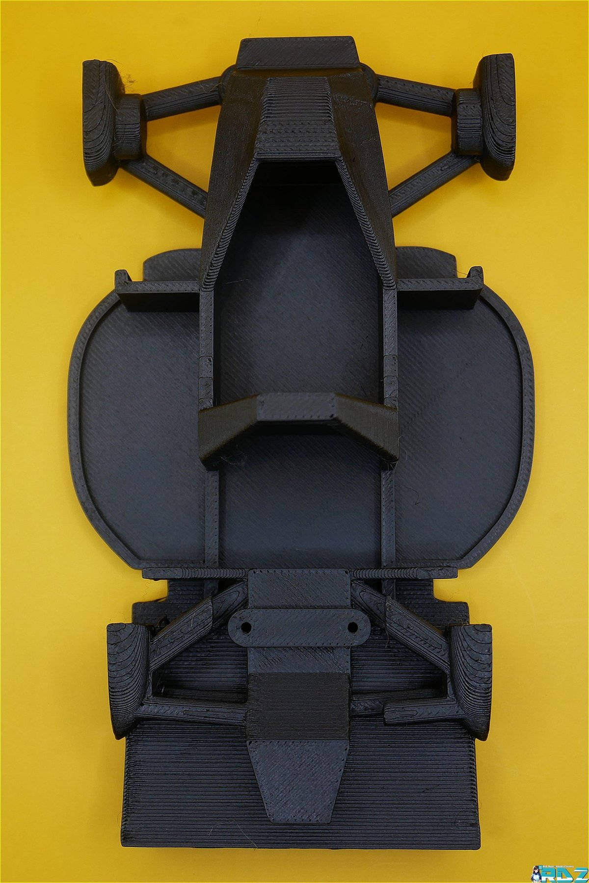 RD2- (3Dプリント) MZ FORMULA PROJECT F91用ダミーシャーシと展示...