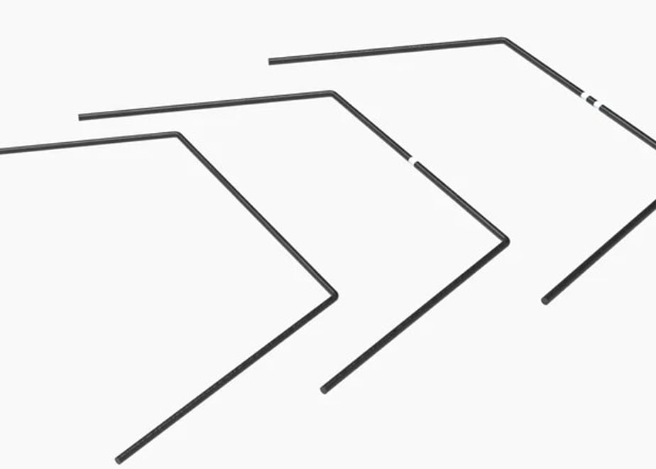 3Racing SAK-CM108 STABILIZER SET FOR M CHASSIS ...