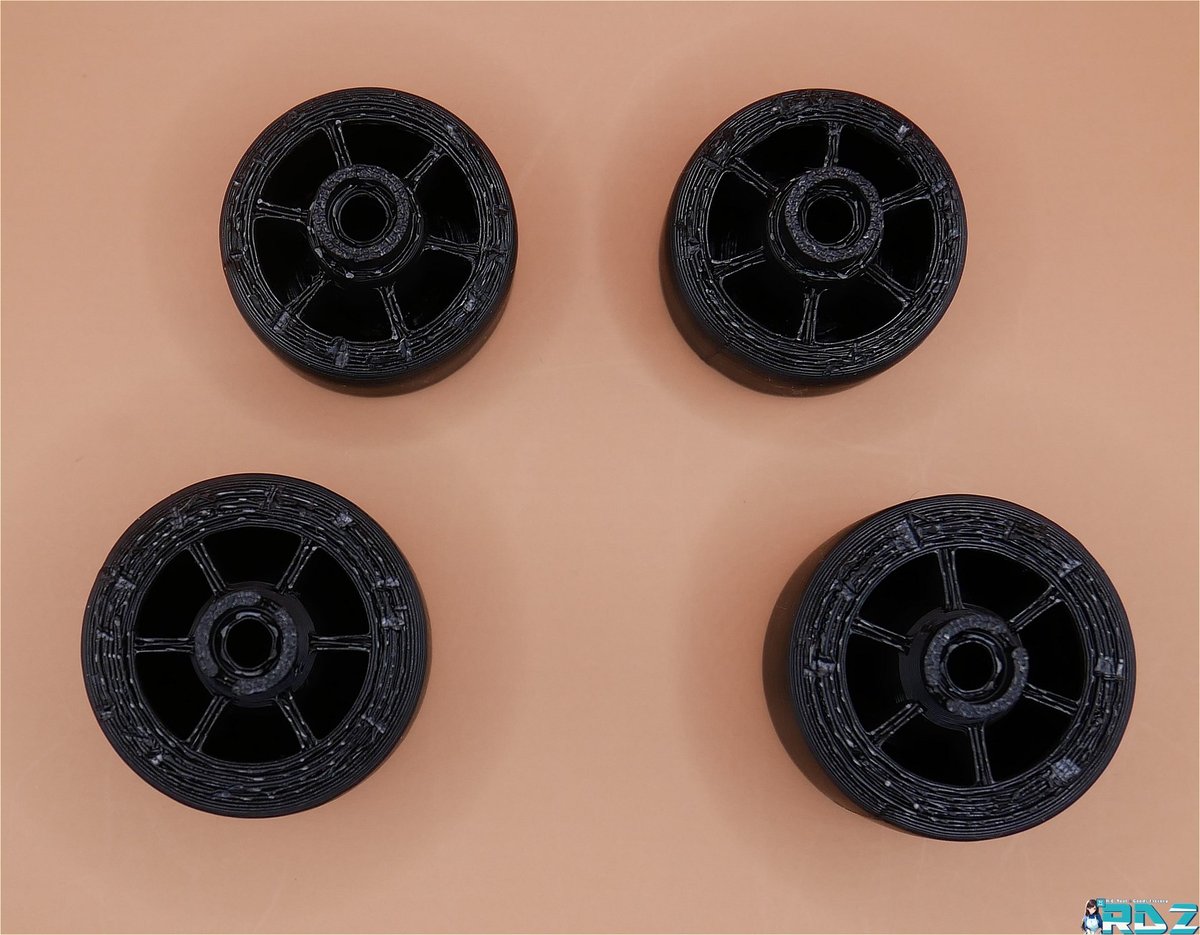 RD2- (3Dプリント) MZ FORMULA PROJECT F91用ダミーシャーシと展示...