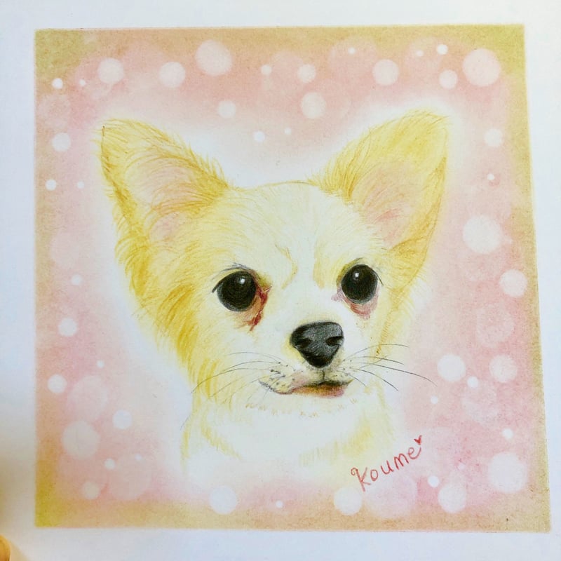 ペット肖像画2Lサイズ | ジーナのおうち ペット肖像画2Lサイズ | ジーナのおうち