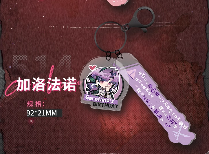 無期迷途 MBCC誕生会シリーズ アクリルチャーム | Nekotani