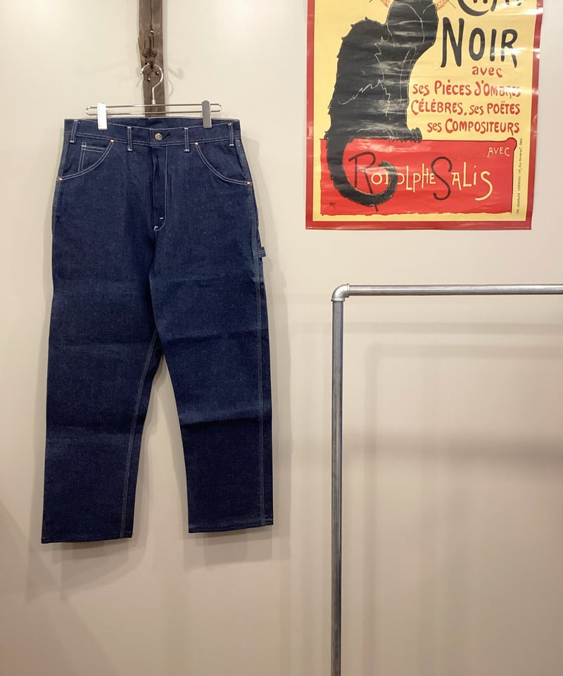 Key】70's DENIM PAINTER PANTS Key】70's DENIM PAINTER PANTS