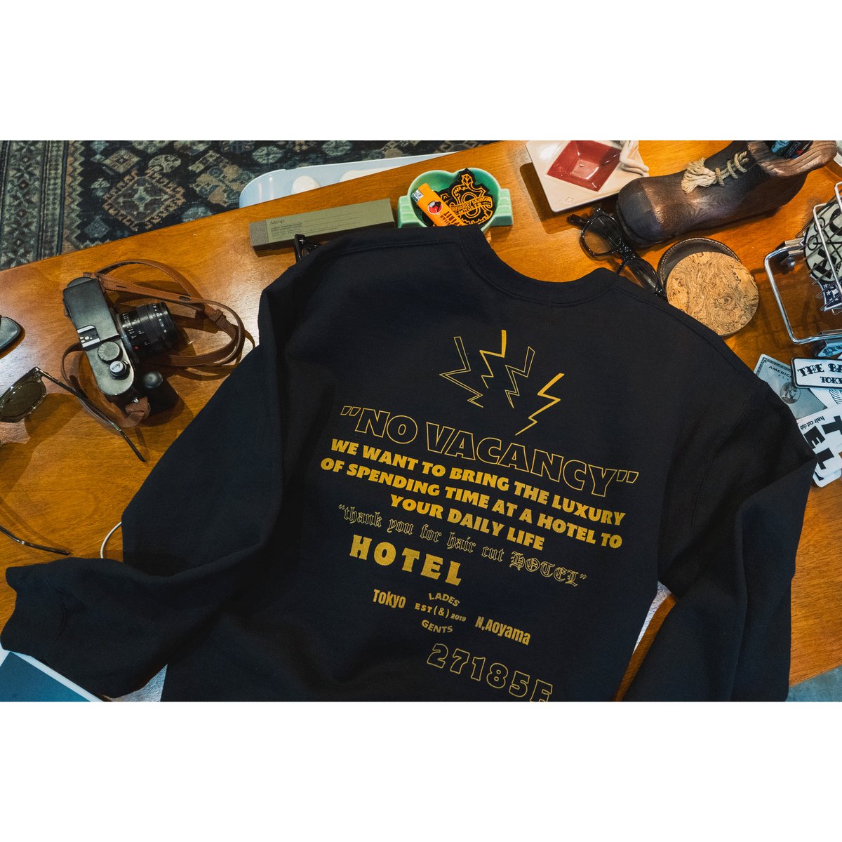 HOTEL 5th Anniversary Sweat // BLACK | HOTEL W HOTEL 5th Anniversary Sweat // BLACK | HOTEL W