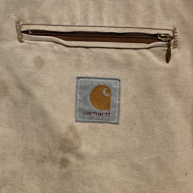 Carhartt カーハート USA製 ダメージ デトロイトジャケット Carhartt カーハート USA製 ダメージ デトロイトジャケット