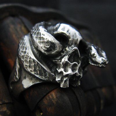 Skull & Snake RING | KAGEMARU DESIGNS ONLINE STORE Skull & Snake RING | KAGEMARU DESIGNS ONLINE STORE