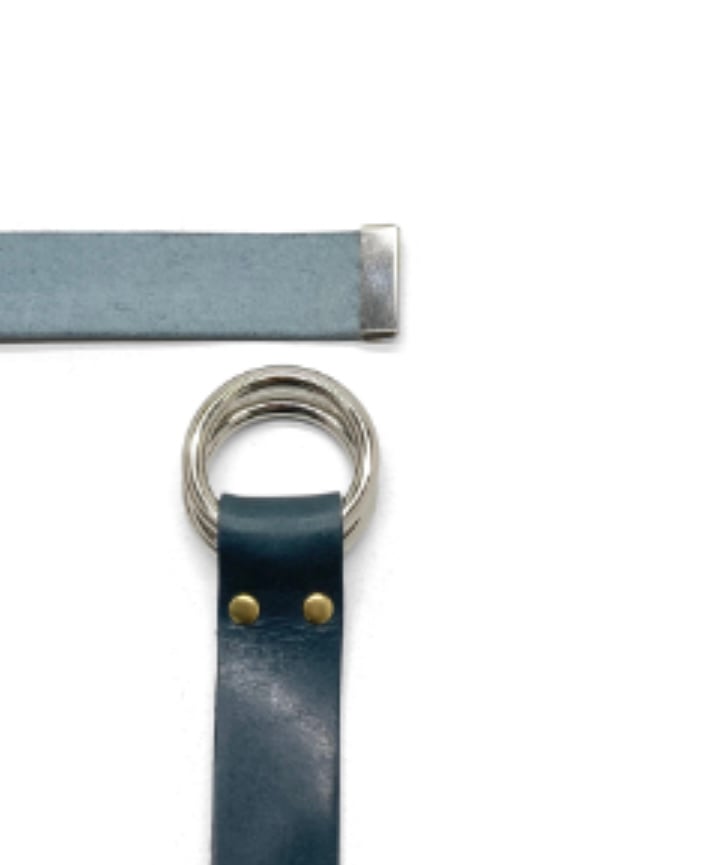 Dhal Ring Leather Belt | Dhal/DHAL DESIGN SHOP ...