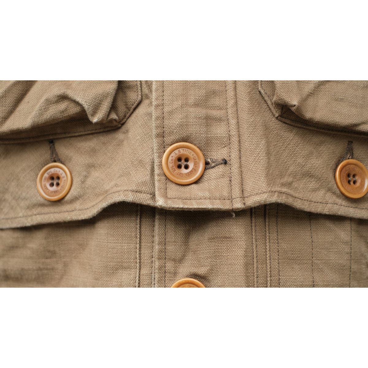 "TIMBER CRUISER" COAT (YARN-DYED KHAKI) | DESOL...