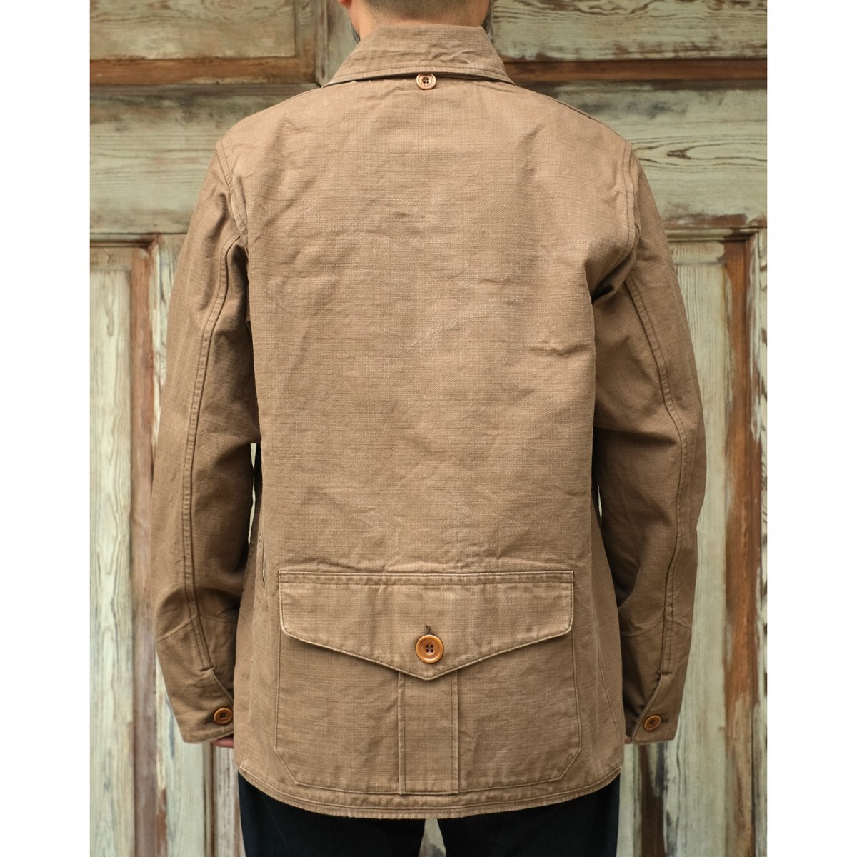 "TIMBER CRUISER" COAT (YARN-DYED KHAKI) | DESOL...