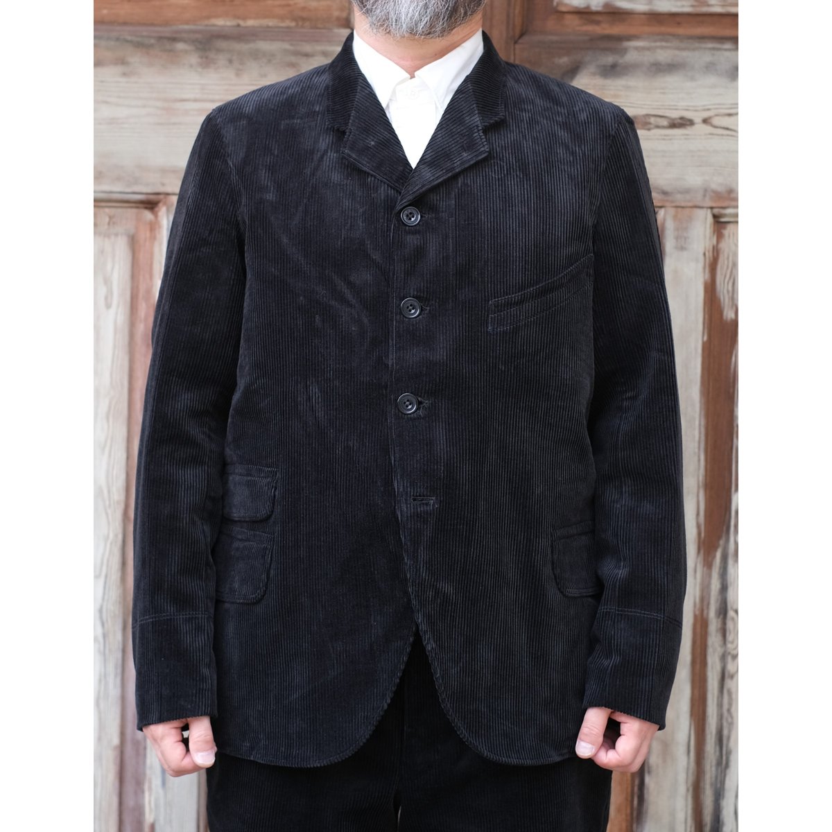 "JACKSON" SACK COAT (BLACK) | DESOLATION ROW