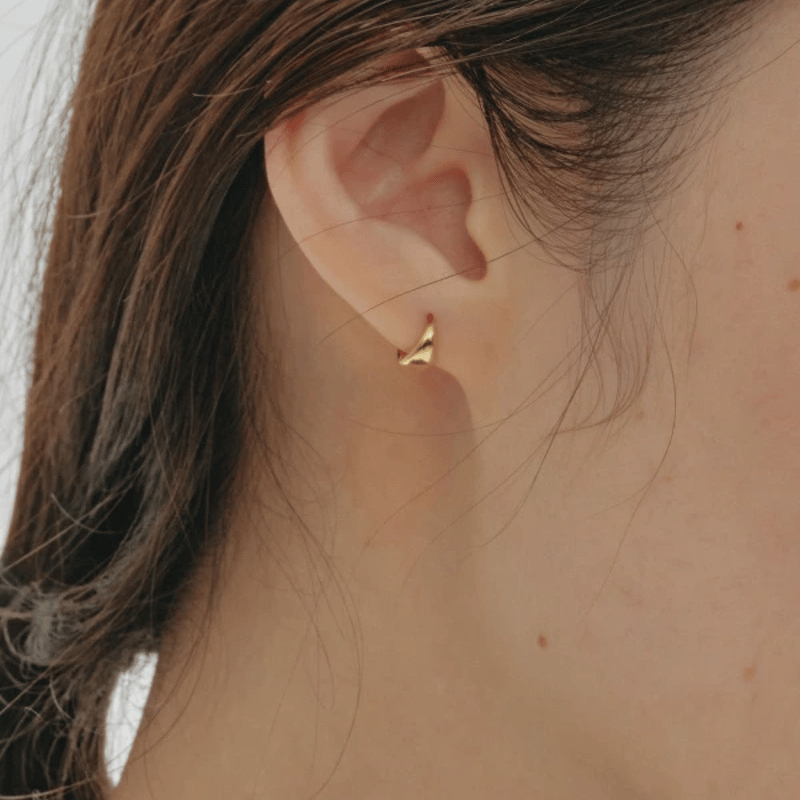 TODAYFUL トゥデイフル Petit Hoop Pierce ( しゃくり Silver925 TODAYFUL トゥデイフル Petit Hoop Pierce ( しゃくり Silver925