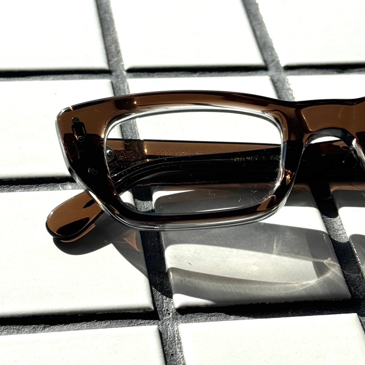 JULIUS TART OPTICAL/PONTI/Brown crystal Ⅱ | Eur...