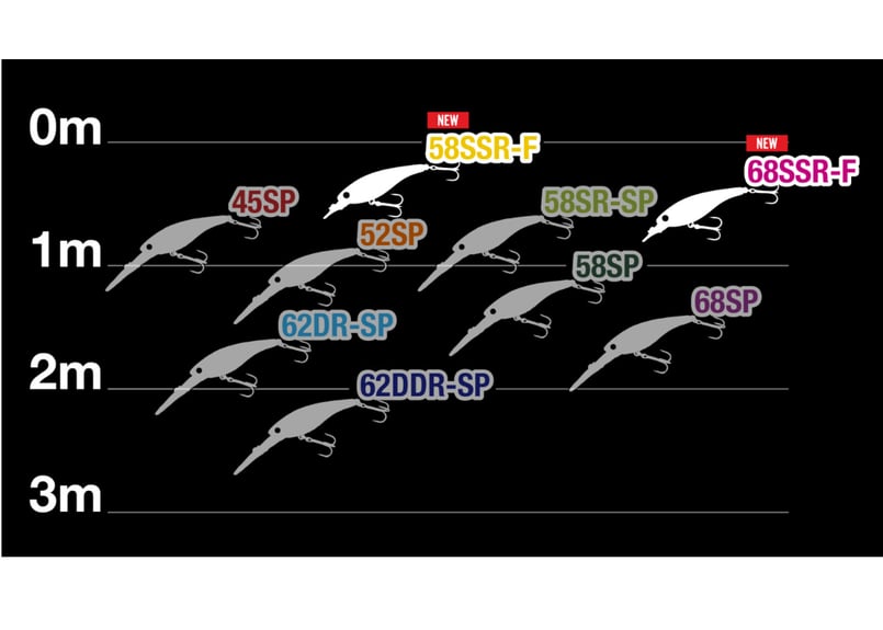 JACKALL/ジャッカル Soul Shad 68SSR-F/ソウルシャッド 68SSRフロ JACKALL/ジャッカル Soul Shad 68SSR-F/ソウルシャッド 68SSRフロ