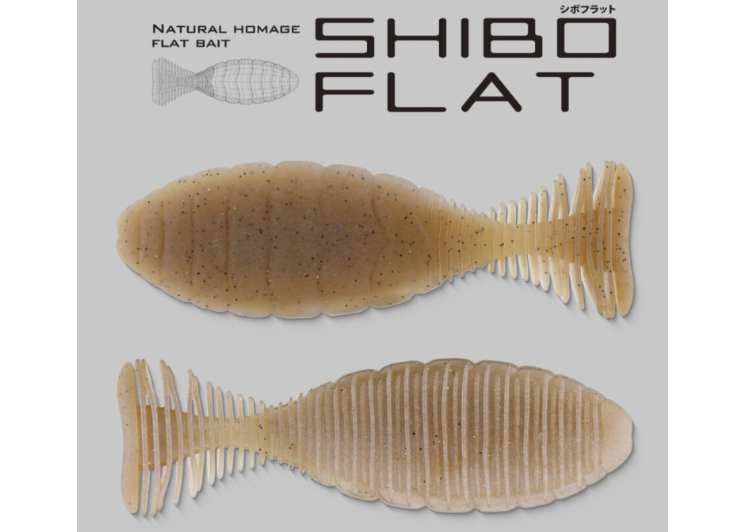 JACKALL/ジャッカル SHIBO FLAT 3.6/シボフラット3.6インチ Feco認...