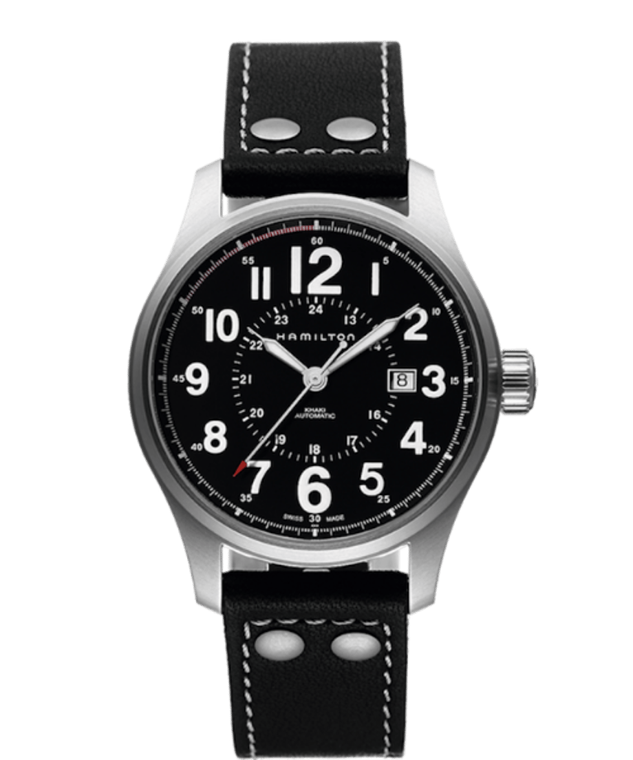 国内正規品ハミルトン カーキ・オフィサー・オート H70615733 純正ベルト | ハミルト...