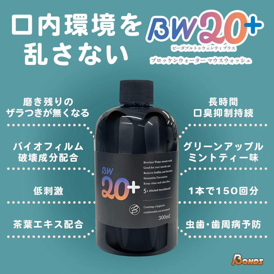 マウスウォッシュBW20+ | ケミファーム