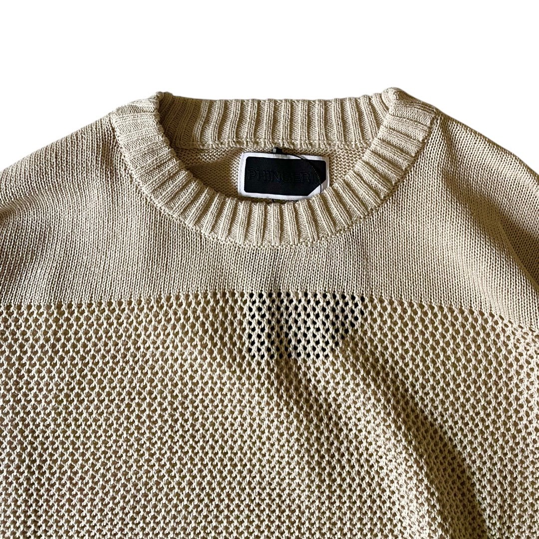 PHINGERIN / WINDOW WEB SWEATER | FLUTTER
