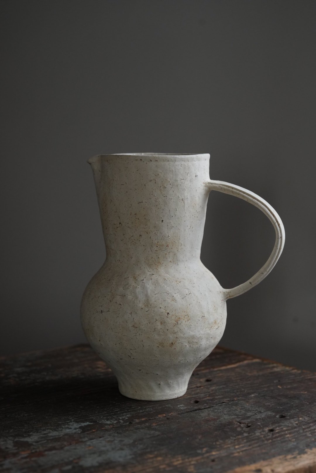 加彩ピッチャー型花入 / 内田京子 | gallery yaichi