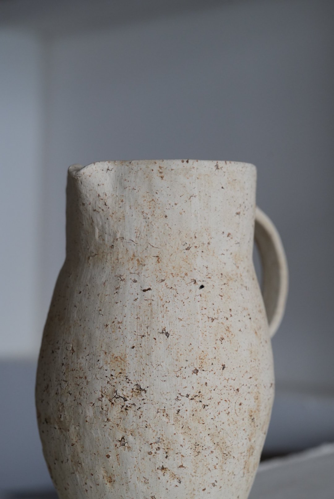 加彩ピッチャー型花入 / 内田京子 | gallery yaichi