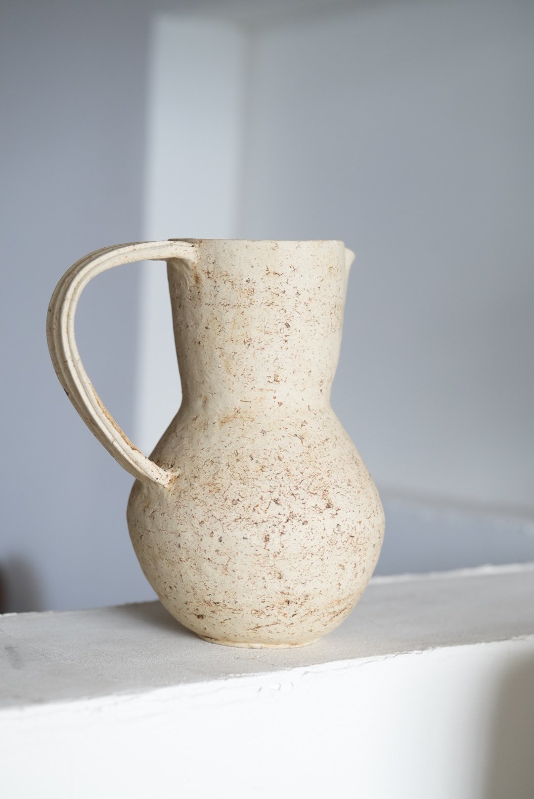 加彩ピッチャー型花入 / 内田京子 | gallery yaichi